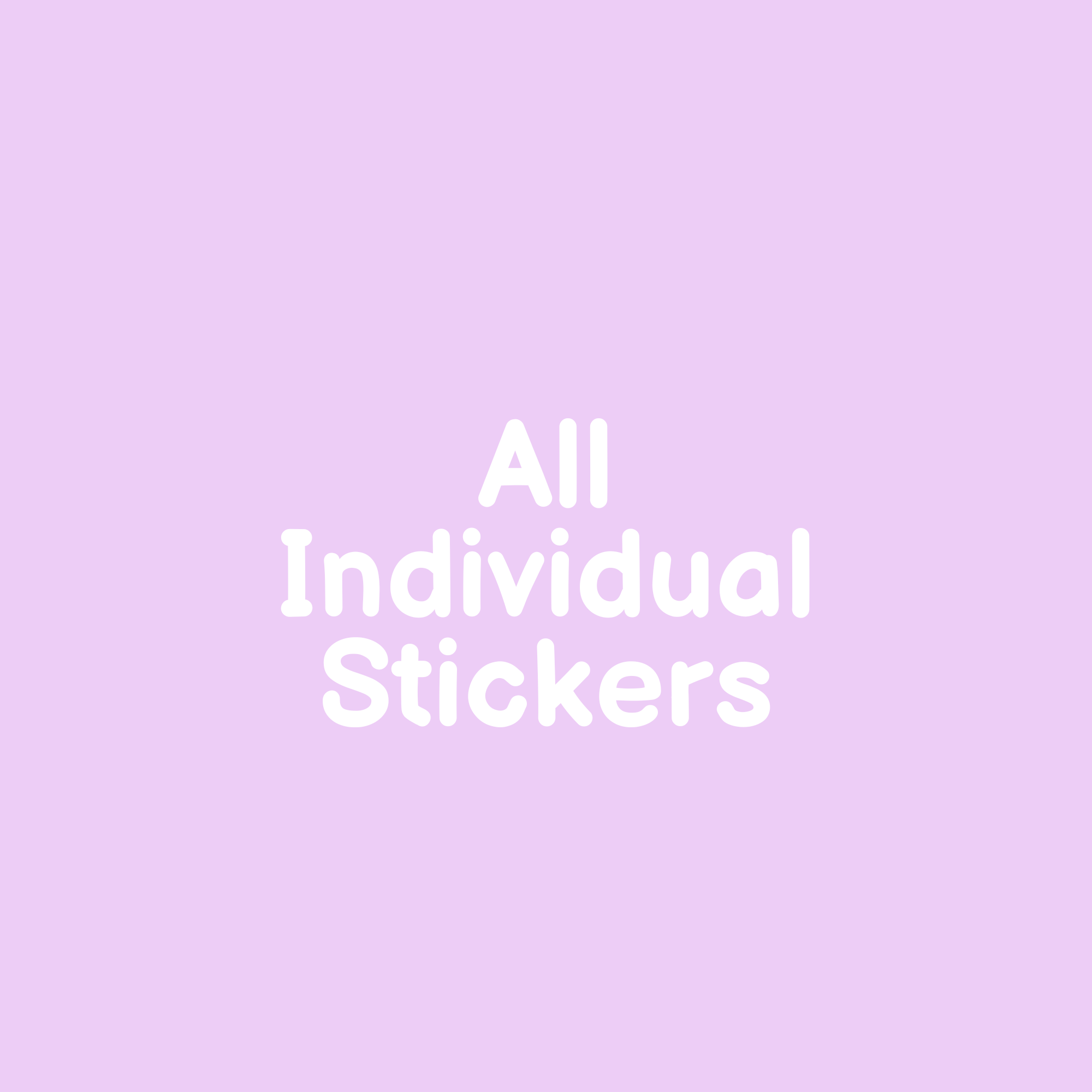 Individual Sticker – Kenjia Design