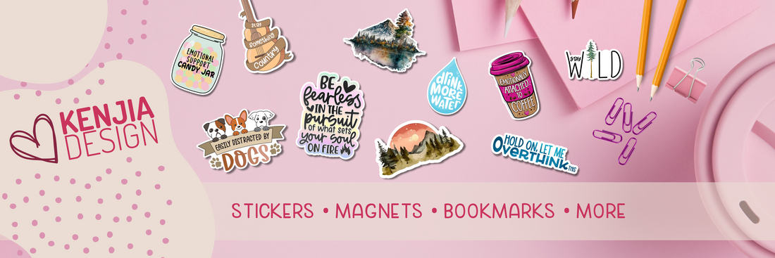 Kenjia Design - Stationery Supplies, Stickers and More